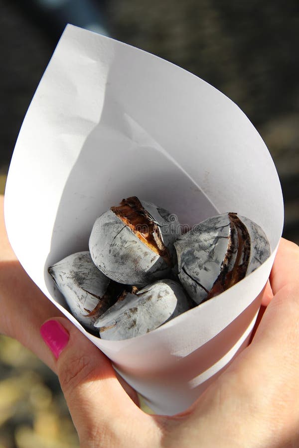 115 Roasted Chestnuts Paper Cone Stock Photos - Free & Royalty-Free ...
