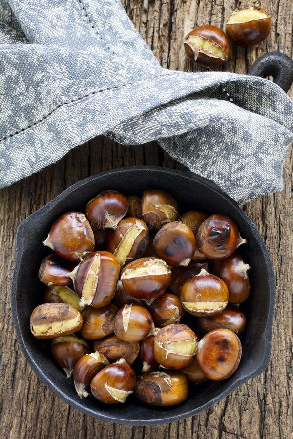 Sweet chestnuts stock image. Image of nuts, chestnuts - 19391991
