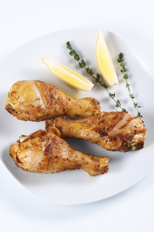 Roasted Chicken Legs with Boiled Rice Stock Photo - Image of baked ... Roasted Chicken Legs with Boiled Rice Stock Photo - Image of baked ...