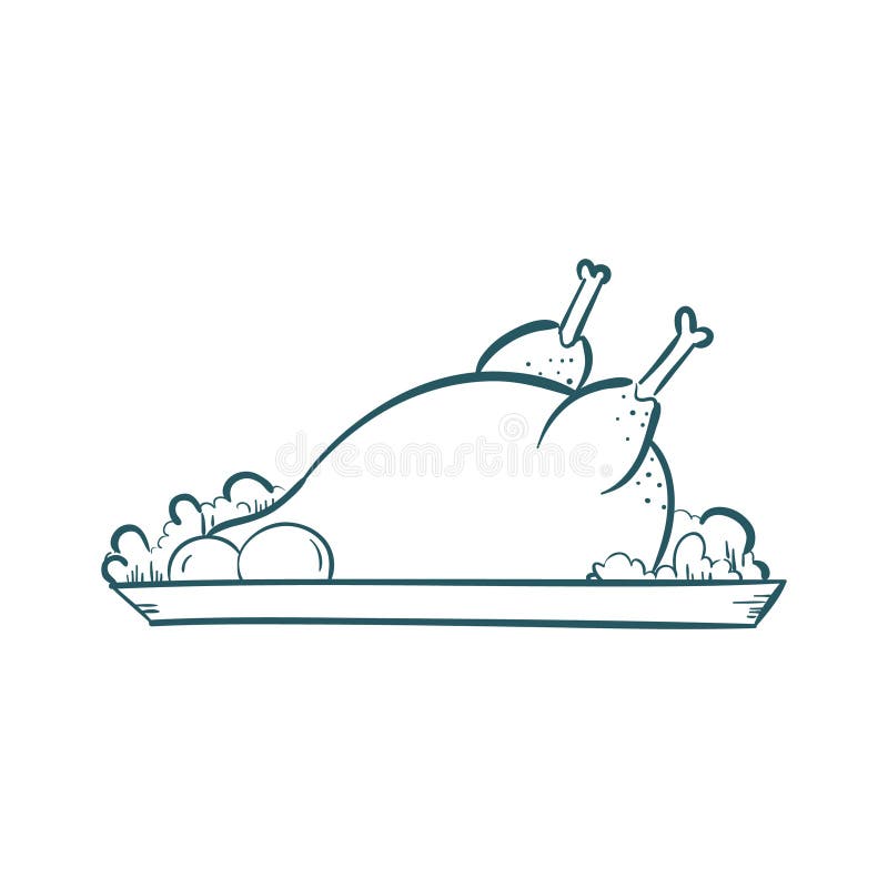 Chicken Outlines Stock Illustrations – 378 Chicken Outlines Stock ...