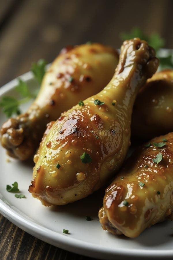 Roasted Chicken Wing Quarters with Juicy Meat and Bones, Healthy, Wing ...