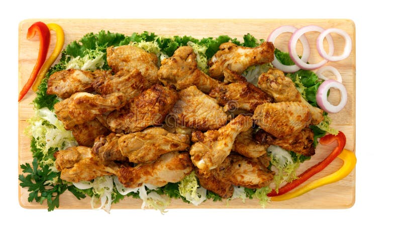 5,045 Golden Roasted Chicken Wings Stock Photos - Free & Royalty-Free ...