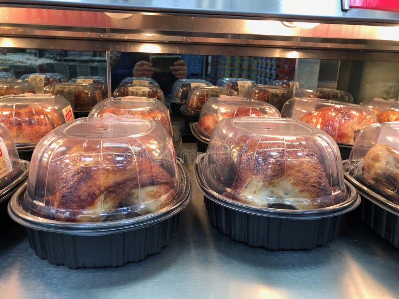 Roasted Chickens. editorial stock image. Image of delicious - 147055119