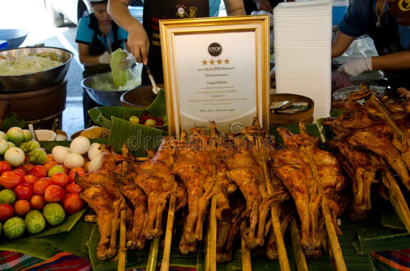 Roasted Chickens stock image. Image of closeup, meal - 55282343