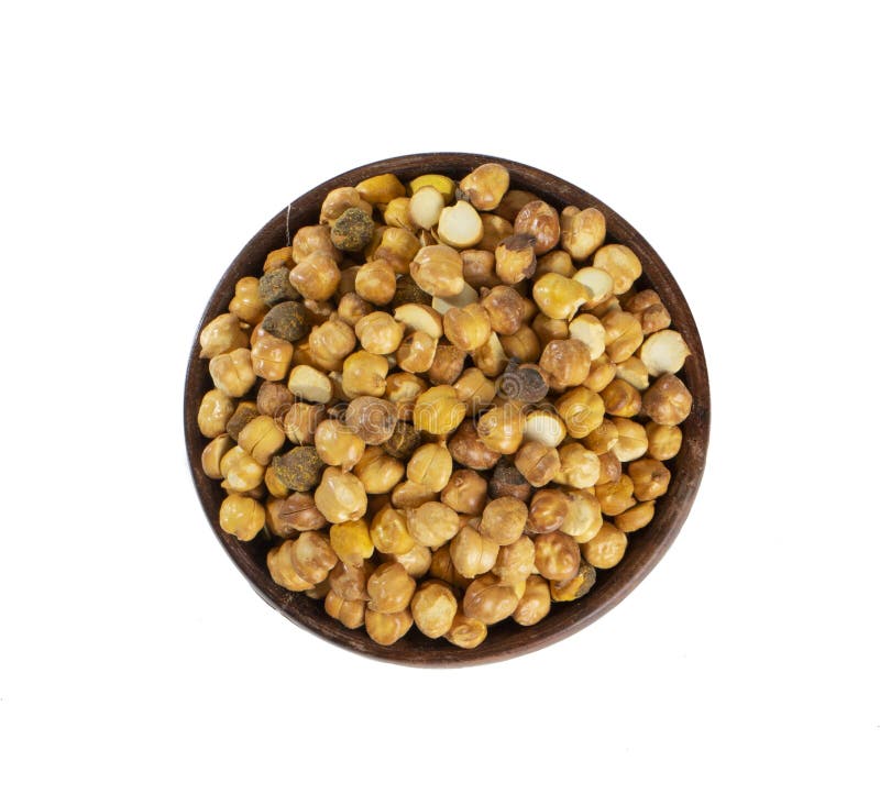 Roasted Chickpea or Dry Gram Stock Photo - Image of brown, asian: 206528280
