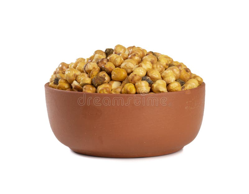 Roasted Chickpea or Dry Gram Stock Photo - Image of seeds, health ...