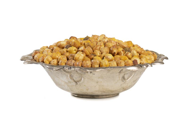 Roasted Chickpea or Dry Gram Stock Photo - Image of roasted, cumin ...