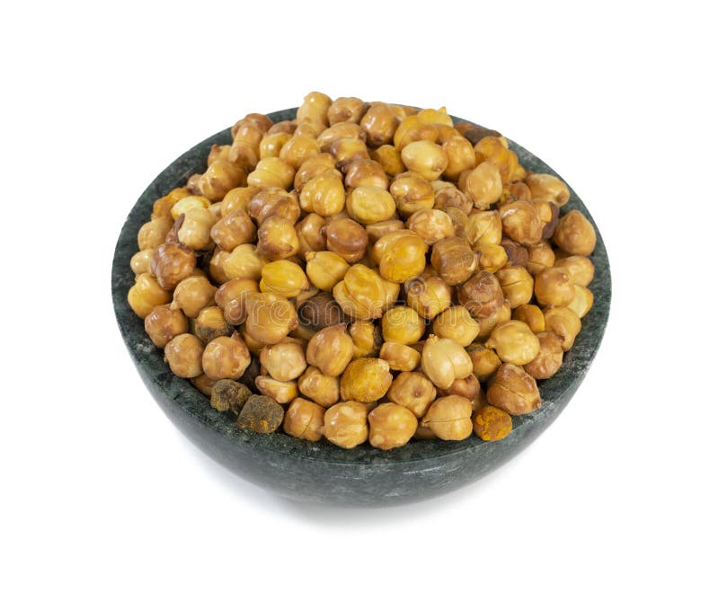 Roasted Chickpea or Dry Gram Stock Image - Image of asian, cuisine ...