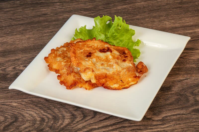 Roasted cod fish in bread stock photo. Image of dinner - 179263726