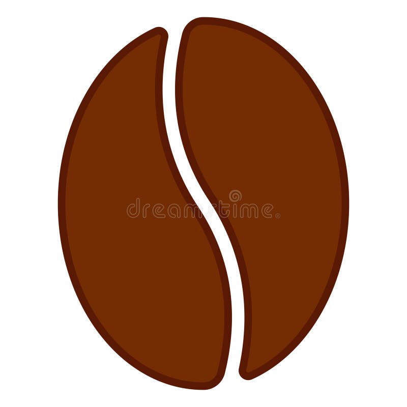 Roasted Coffee Bean Delight for Morning Energy Boost Stock Vector ...