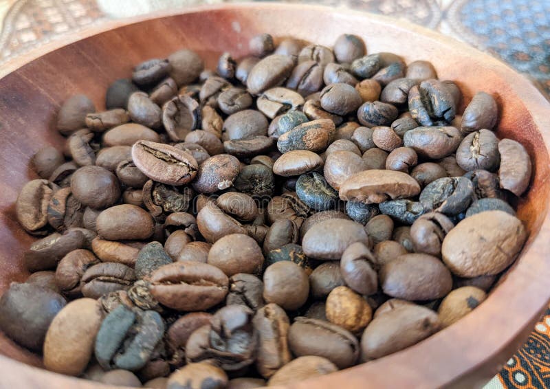 Roasted Coffee Beans Can Be Utilized As Interior Design Elements. Aside ...