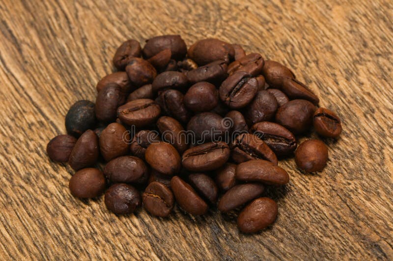 Roasted Coffee Beans for Cooking Stock Image - Image of black, white ...