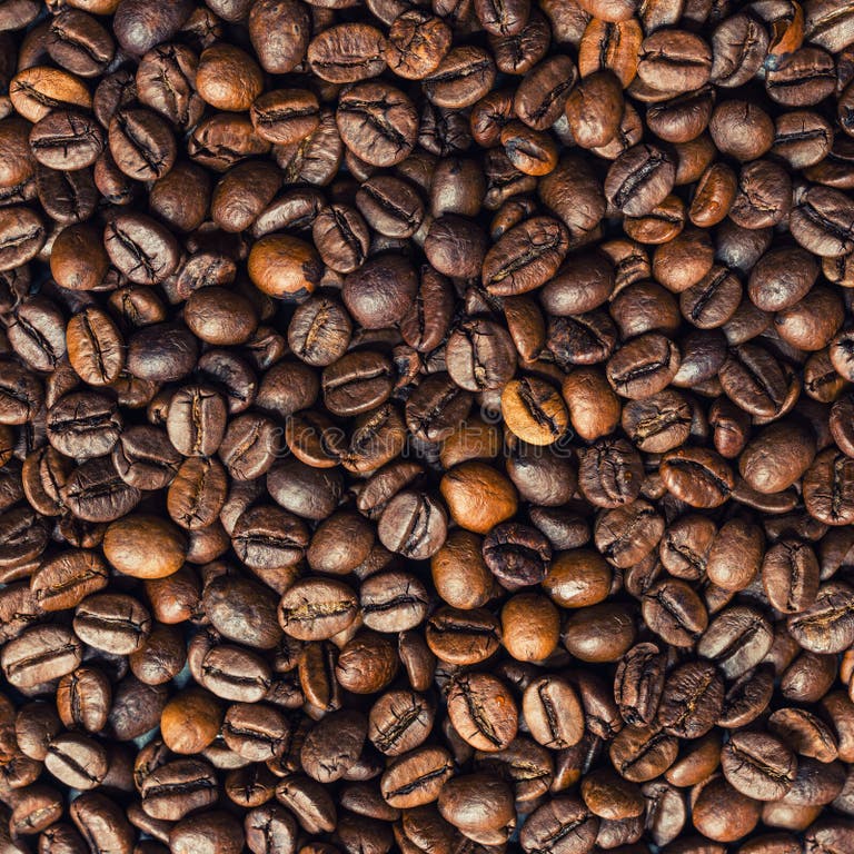 Roasted coffee beans. stock photo. Image of caffeine - 96815460