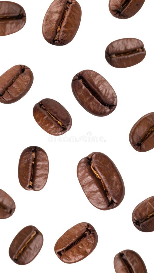 Coffee Beans Air Transparent Background Ai Generated Stock Photos ...