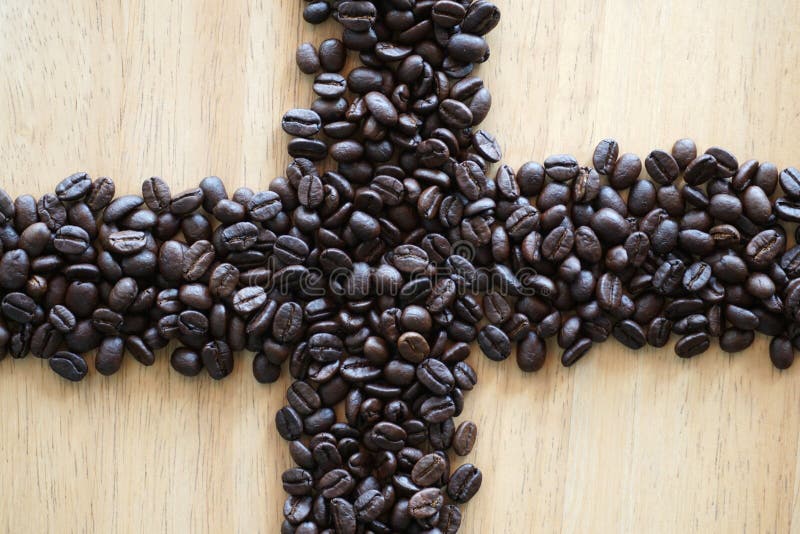 Roasted Coffee Seed for Background Stock Photo - Image of brown ...