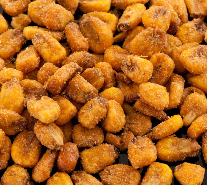 Roasted corn stock image. Image of macro, corn, fried - 14683405