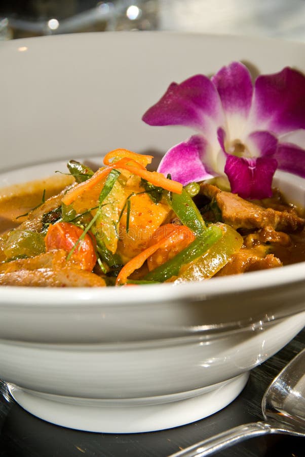 Roasted curry duck stock photo. Image of bloom, sauce - 23438140