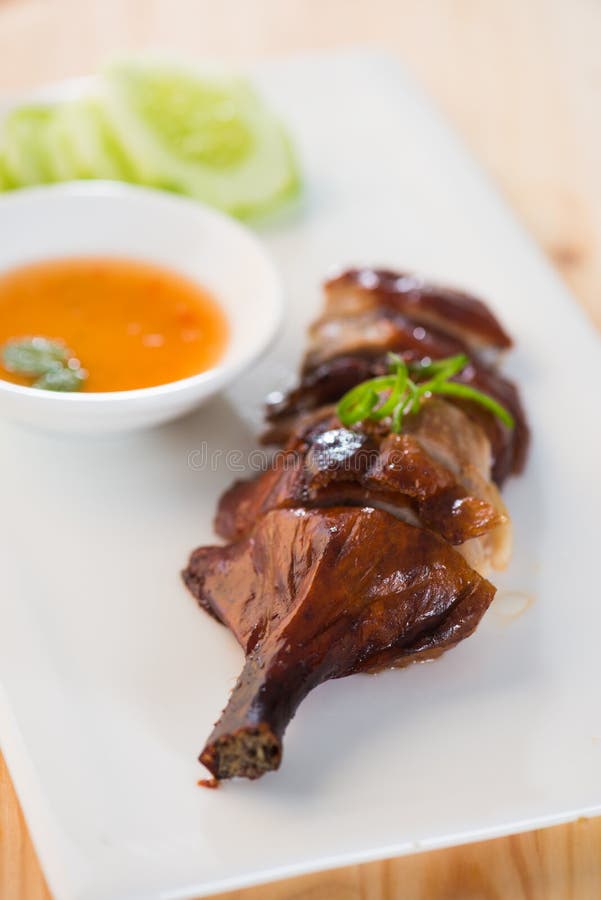 Roasted Duck, Chinese Style Stock Image - Image of tasty, delicious ...