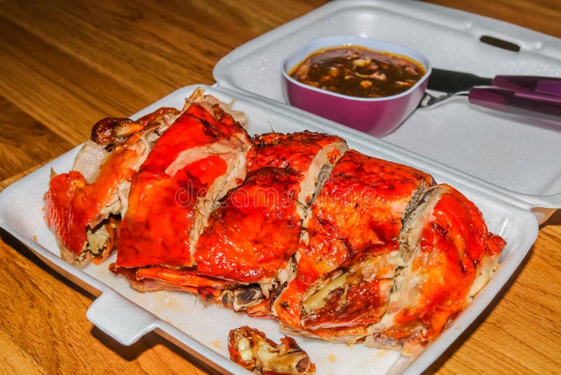 Roasted Duck in a Foam Container Stock Photo - Image of chicken, ripe ...