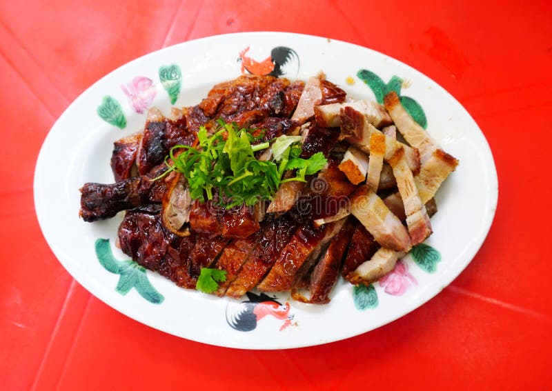 Roasted Duck at Old Town in Penang, Malaysia Stock Image - Image of ...