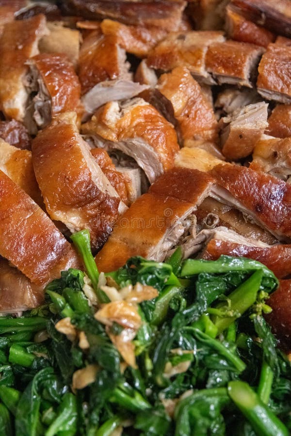 Roasted Duck with Vegetables Stock Image - Image of juicy, roasted ...