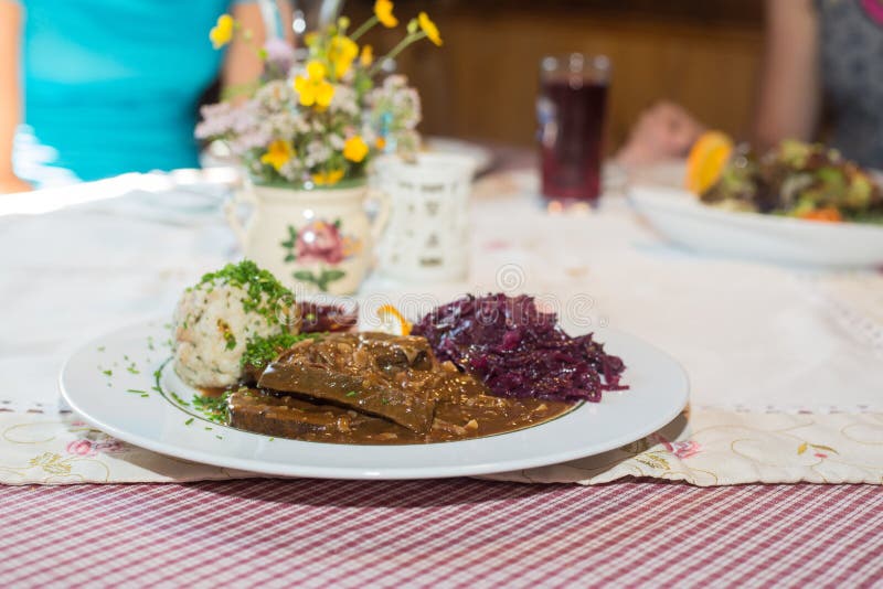 Roasted Eisbein or German Pork Knuckles Stock Photo - Image of gourmet ...