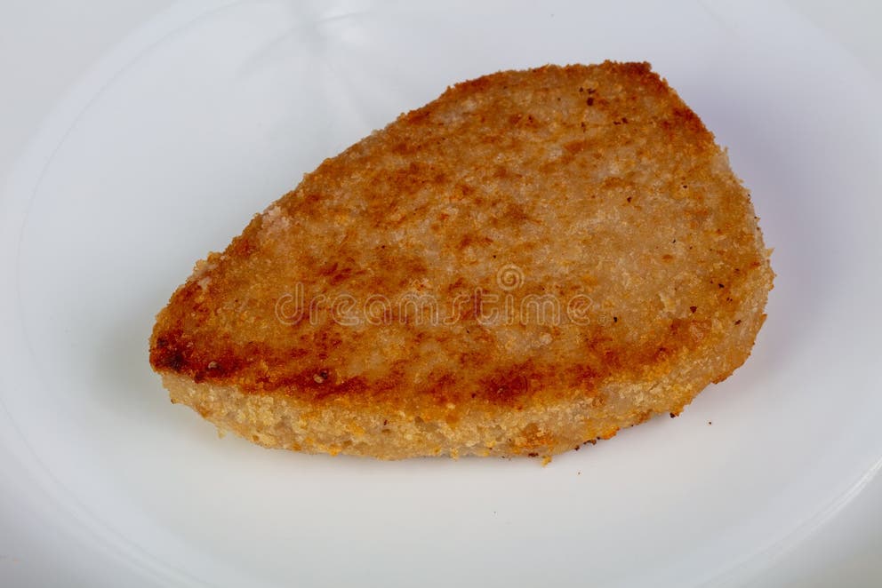 Roasted fish cutlet stock image. Image of dish, vegetable - 124764729