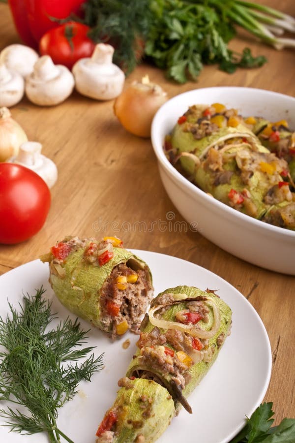 Roasted Marrow squash stock photo. Image of cooking, american - 40512030