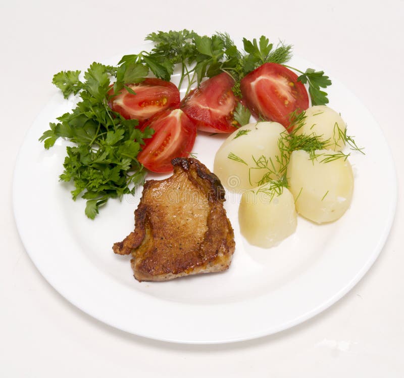 Roasted meat stock image. Image of beef, gourmet, meal - 10769379