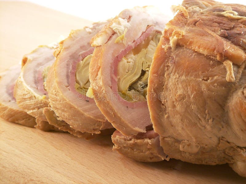 Roasted meat stock image. Image of food, good, lean, italian - 4411475