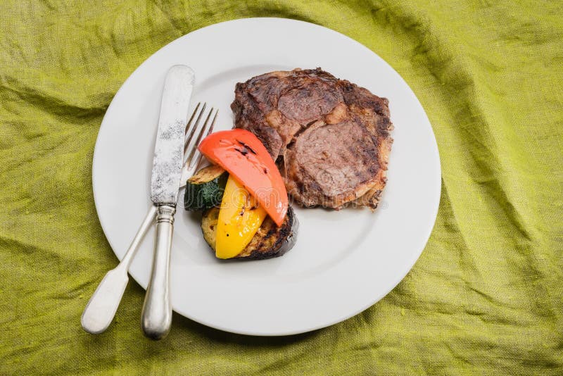 Roasted meat stock image. Image of grilled, baked, plate - 54310589