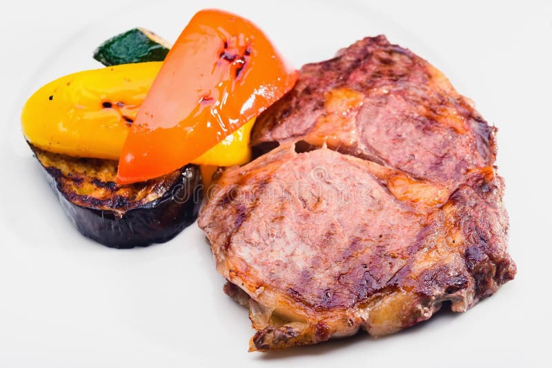 Roasted meat stock image. Image of cooked, natural, pepper - 54313307