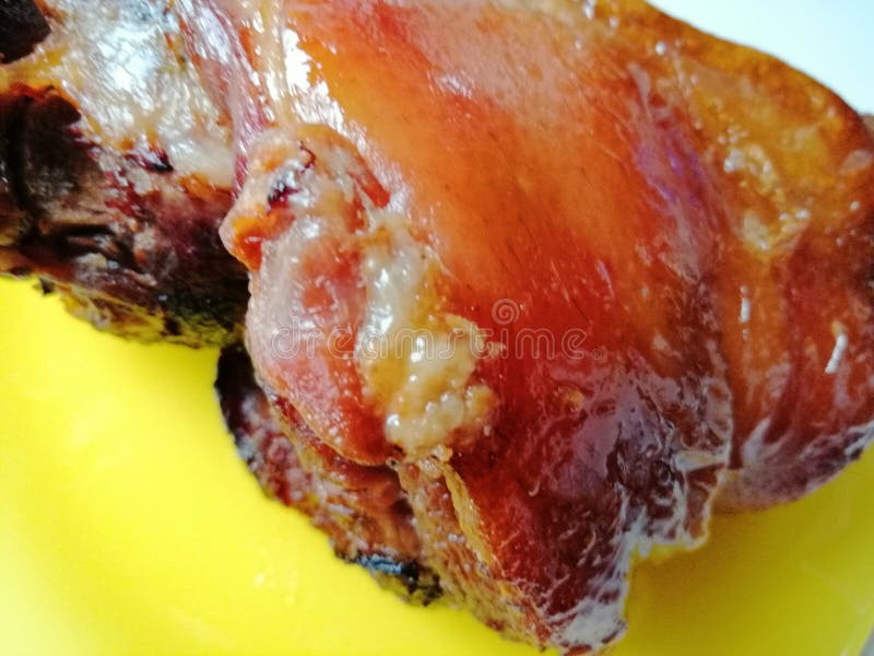 Roasted meat stock image. Image of roasted, boan, grill - 164078673