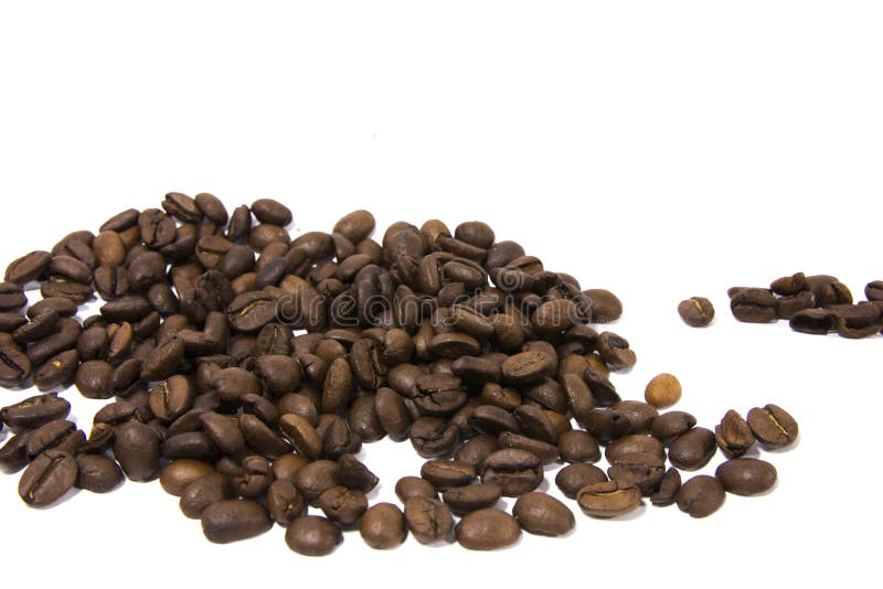 Roasted Mocha Coffee Beans Close-up Photo Stock Photo - Image of grain ...