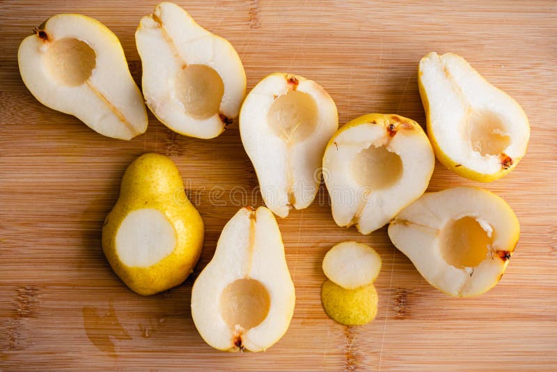 Cored Pears Stock Photos - Free & Royalty-Free Stock Photos from Dreamstime