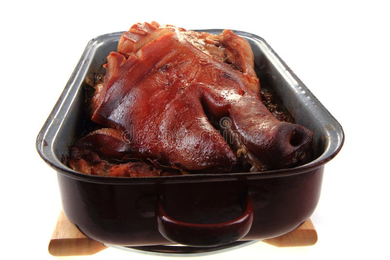 Roasted pig head stock photo. Image of pork, grilled - 51082560