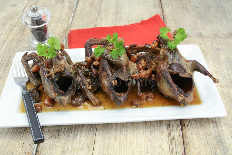 Roasted pigeon wings stock photo. Image of baked, cooking - 43558934