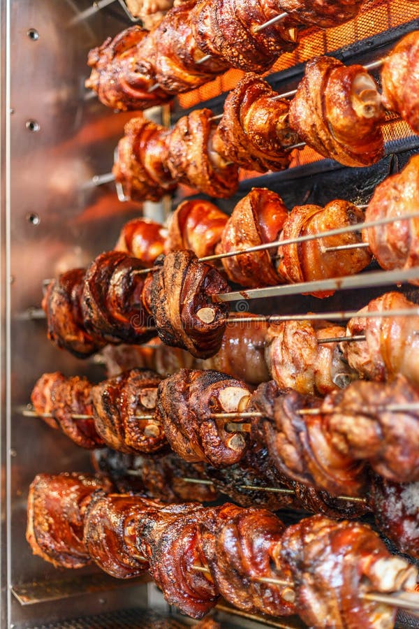 Pork Knuckles Traditional German Stock Image - Image of european ...
