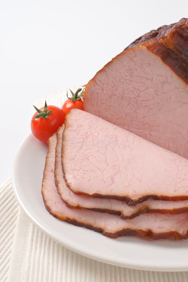 Roasted pork stock image. Image of thin, meat, plate - 57302841
