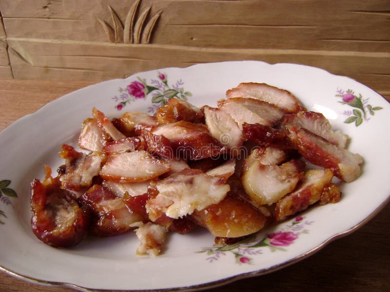 Roasted Pork Tenderloin Fillet Stock Image - Image of deep, pork: 66069979