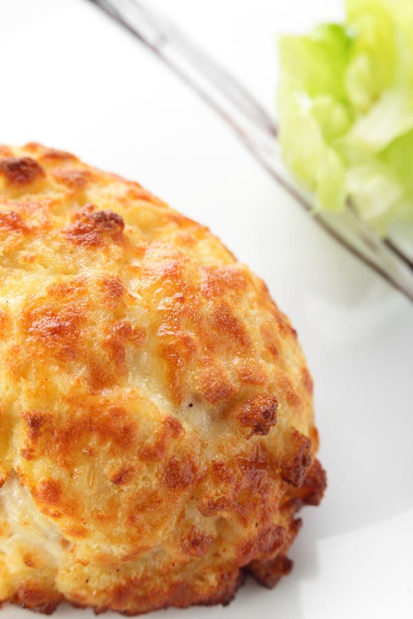 Roasted Potato with Garnish Stock Image - Image of european, cuisine ...