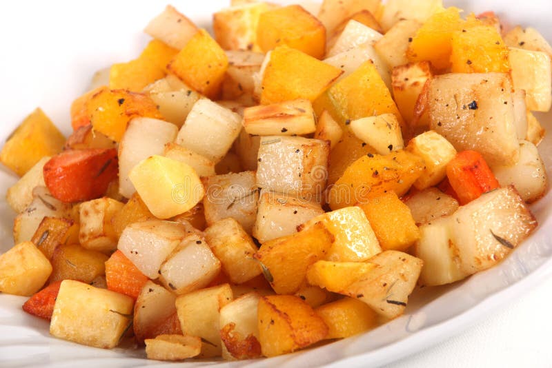Roasted root vegetables stock image. Image of vegetable - 32910559