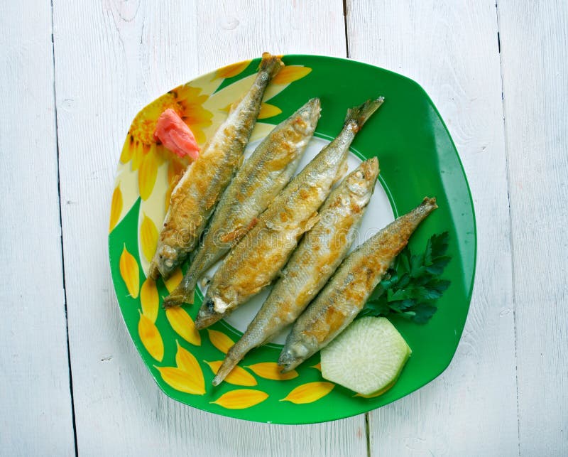 Roasted smelt fish stock photo. Image of smelt, dinner - 67510758