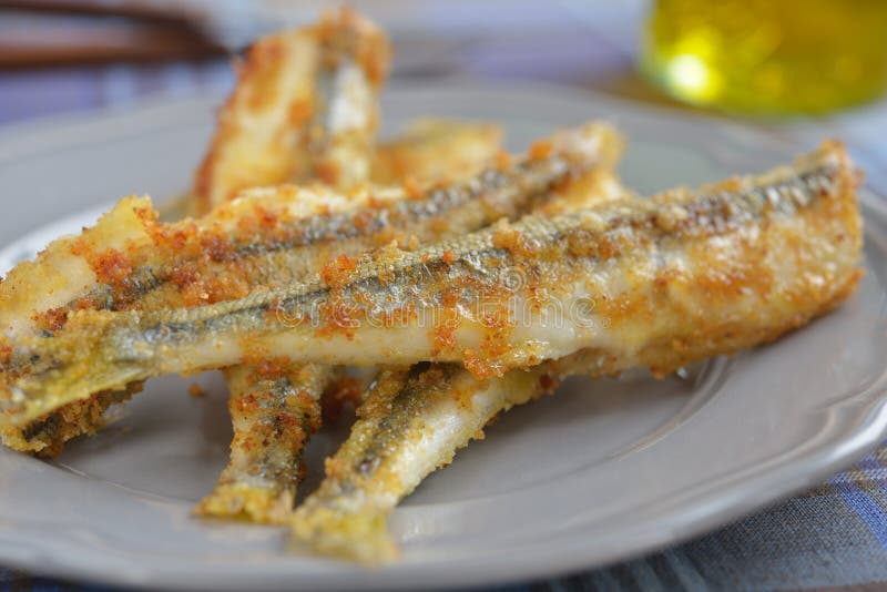 Roasted smelts stock image. Image of smelt, breaded, cooking - 47757211