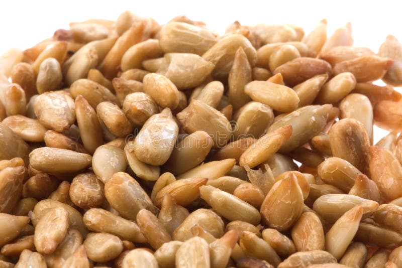 Roasted Sunflower Seeds in Shell, 50 less Salt Stock Photo - Image of ...