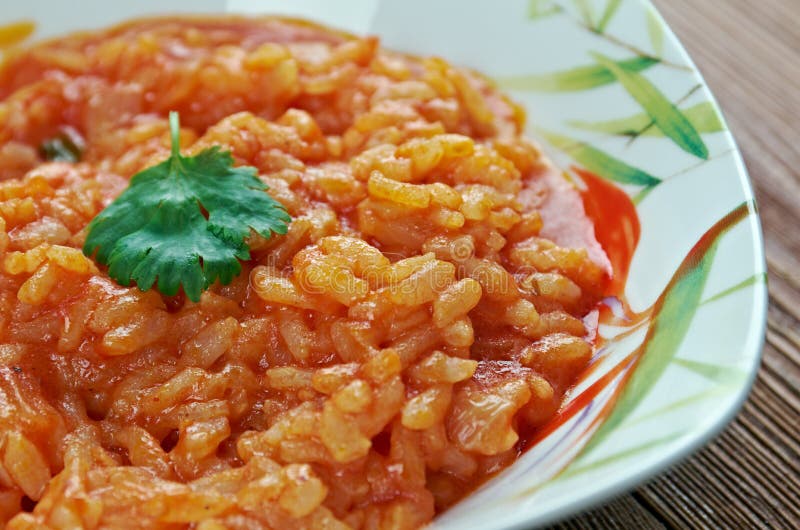 Roasted Tomato Risotto stock image. Image of tomatoes - 51147265