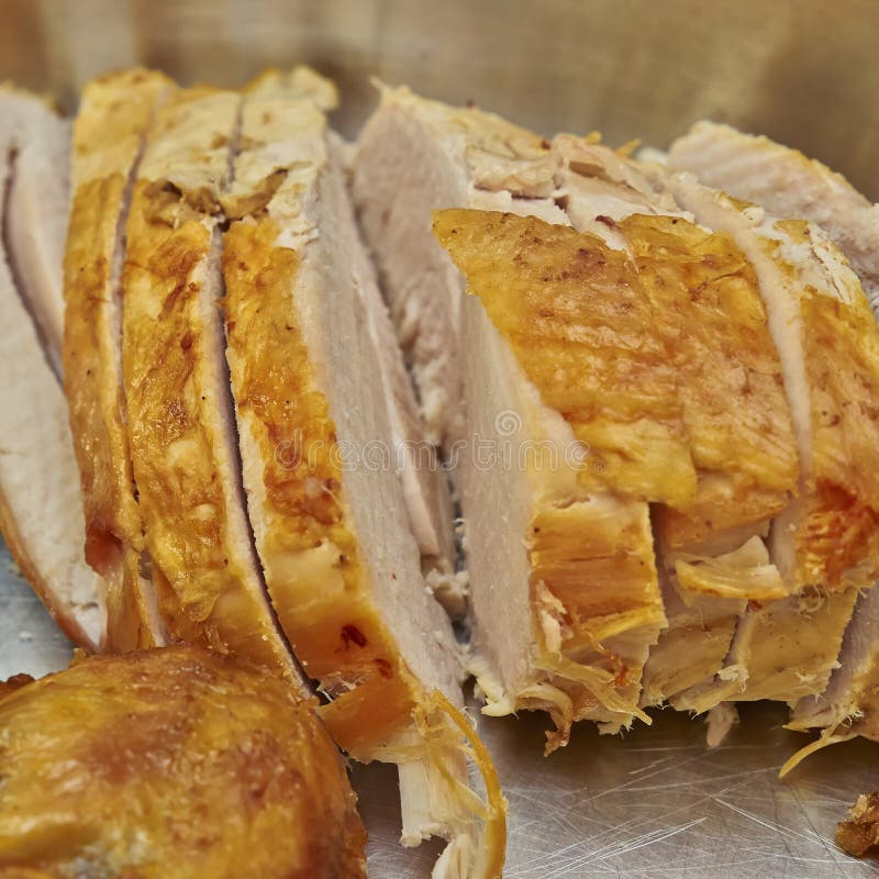 Roasted turkey cut stock image. Image of holiday, season - 36899997