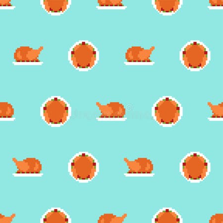Turkey Pixel Art Stock Illustrations – 377 Turkey Pixel Art Stock ...