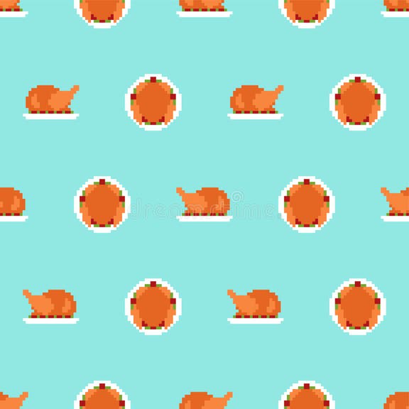 Turkey Pixel Art Stock Illustrations – 378 Turkey Pixel Art Stock ...