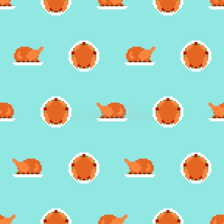 Turkey Pixel Art Stock Illustrations – 377 Turkey Pixel Art Stock ...